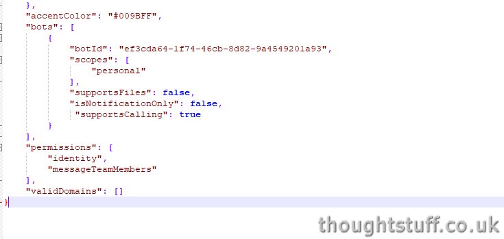 Save the file, rezip it, and then side-load it via the Upload a Custom App section of the App ...