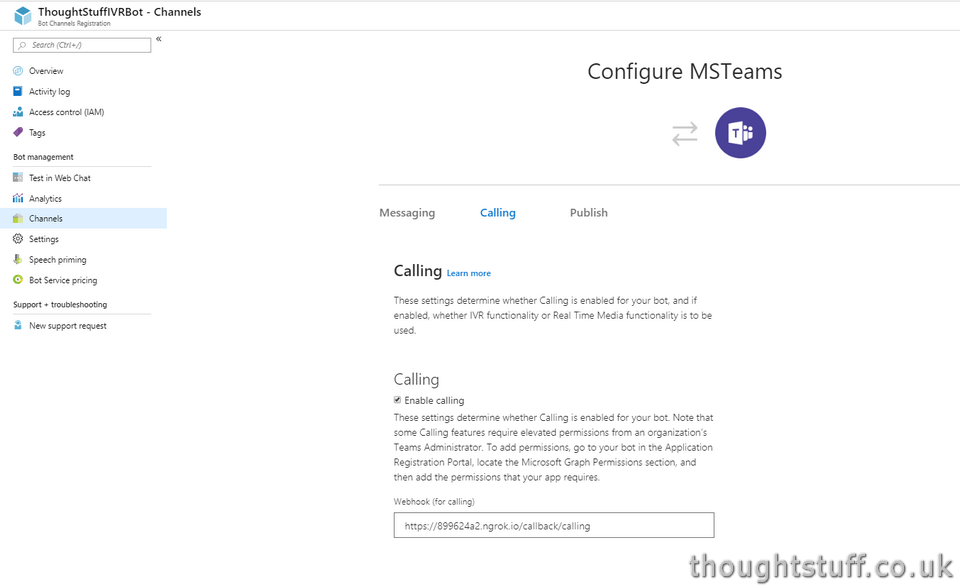 Save your changes. It can take a few moments for this change to propagate, which is why it’s ...